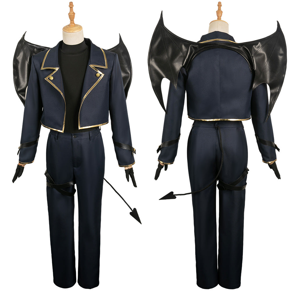 BLUE LOCK Reo Mikage Cosplay Costume Halloween Devil Outfits – Anicossky