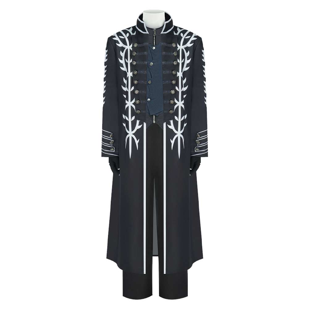 Vergil Costume Devil May Cry Vergil Cosplay Halloween Carnival Party S ...