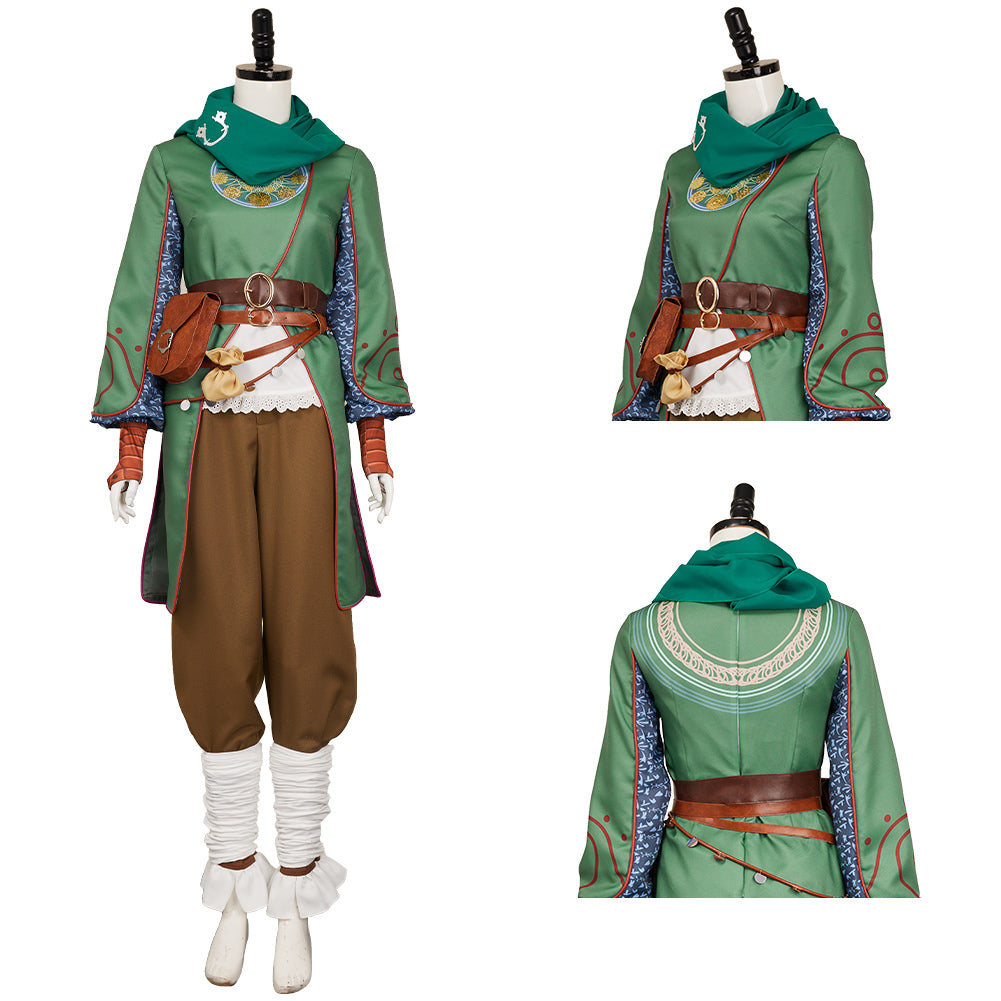 Zoe green Costume Split Fiction Zoe Cosplay Outfits – Anicossky
