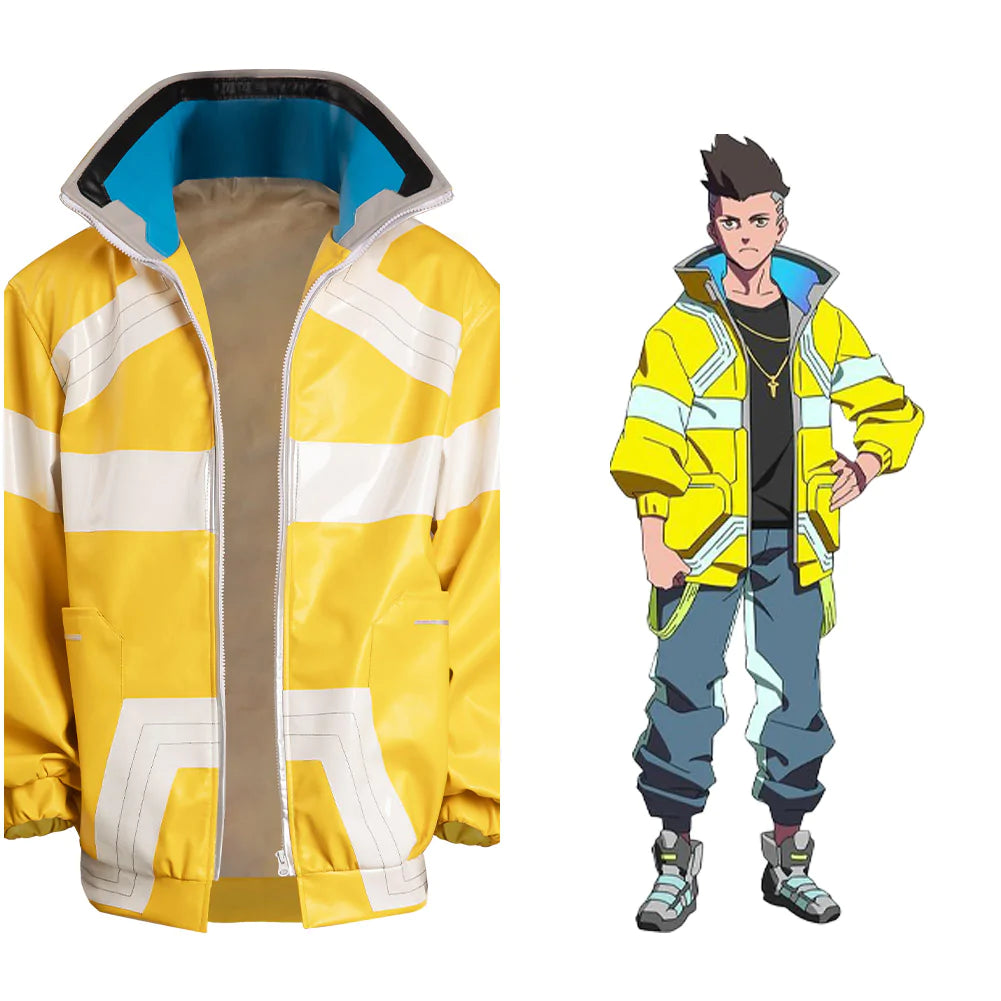 Cyberpunk: Edgerunners - David Cosplay Costume Jacket Coat Outfits Hal ...