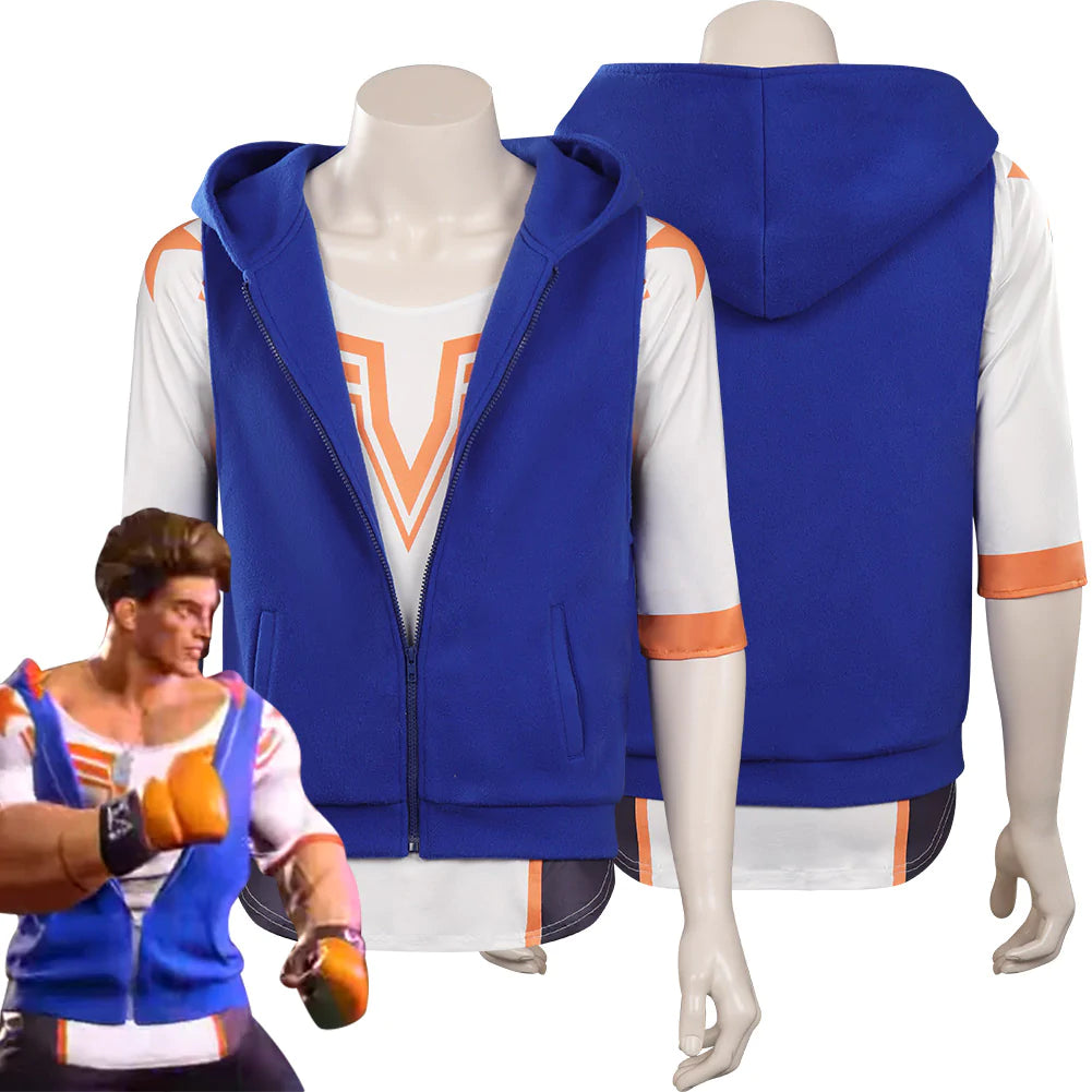 Street Fighter Luke Cosplay Costume Outfits Halloween Carnival Suit ...