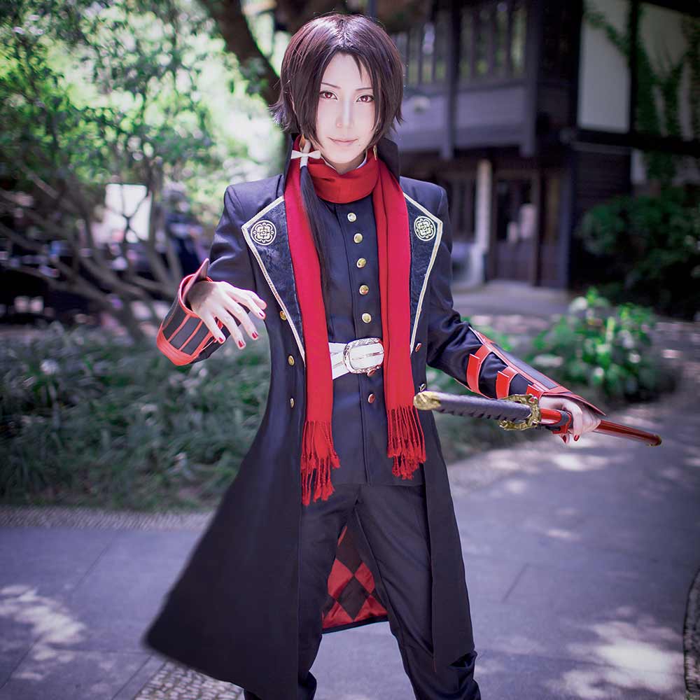 Game Touken Ranbu Kashuu Kiyomitsu Uniform Cosplay Costume – Anicossky