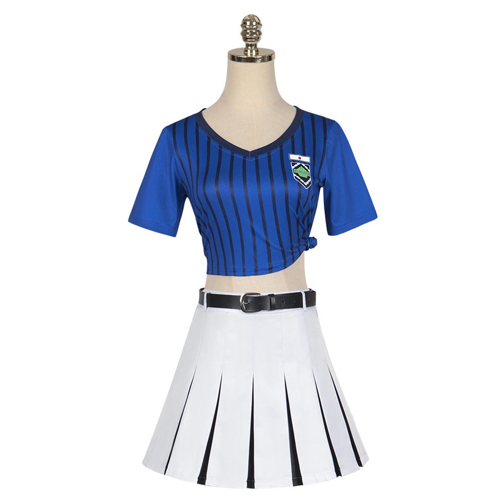 Blue Lock Anri Teieri Cosplay Costume Outfits Halloween Carnival Party ...