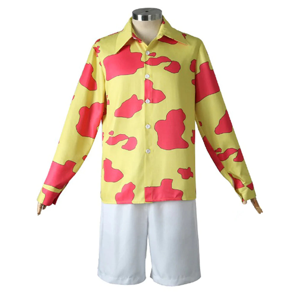 One Piece Film: Red Trafalgar D. Water Law Cosplay Costume Shirt Pants ...