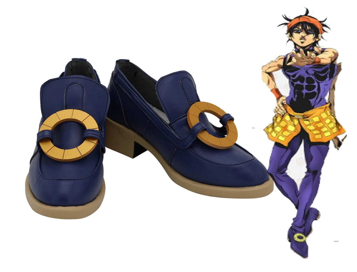 JoJo's Bizarre Adventure Ghirga Narancia Cosplay Shoes – Anicossky