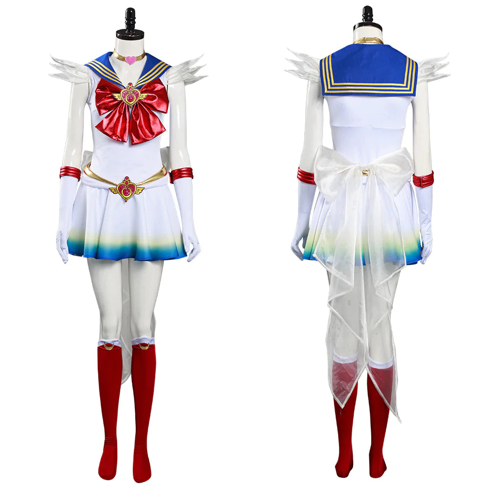 Sailor Moon Eternal Tsukino Usagi Dress Halloween Carnival Suit Cospla ...