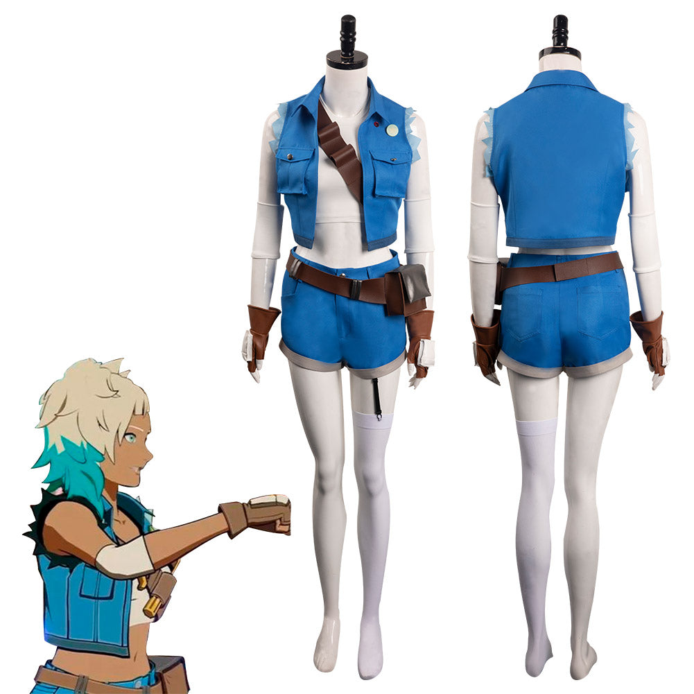 Hi-Fi RUSH - Peppermint Cosplay CostumeCoat Pants Outfits Halloween Ca ...