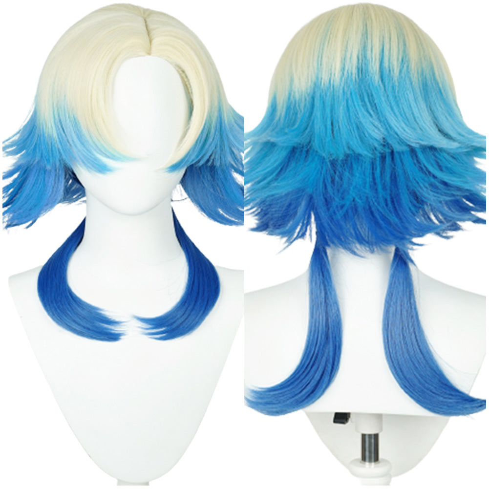 Blue Lock Caesar Cosplay Wig Heat Resistant Synthetic Hair Carnival Ha ...