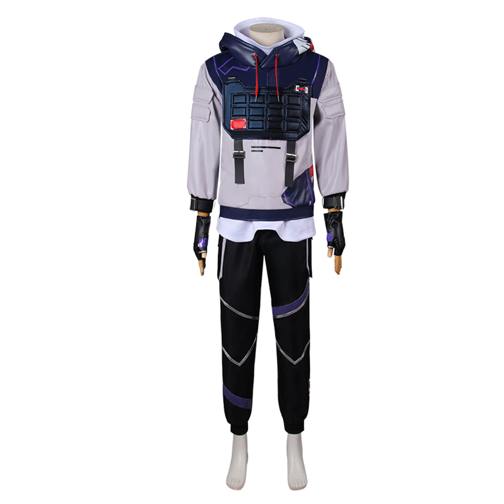 Game Valorant ISO Halloween Outfits Cosplay Costume – Anicossky