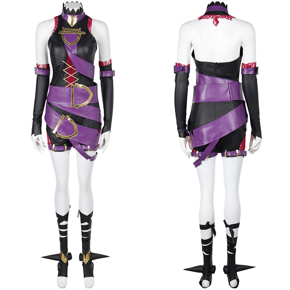 League of Legends Champion Spotlight Vampire Briar Cosplay Costume ...