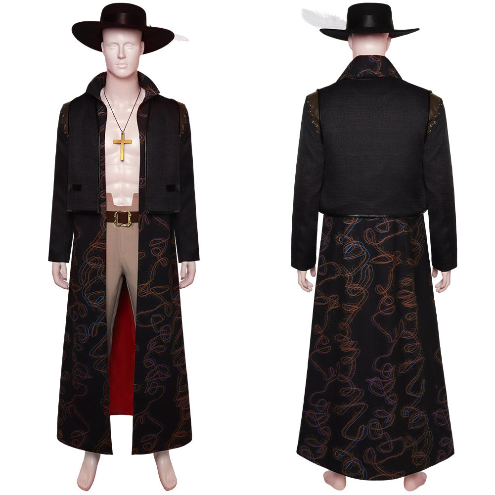 One Piece Dracule Mihawk Cosplay Costume Halloween Carnival Suit Outfi ...
